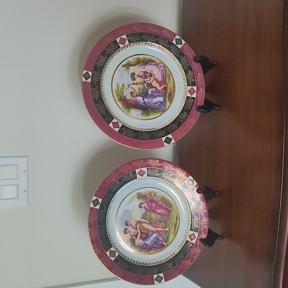Other | Vintage Decorative Plates Mark In Back As Shown In The Pictures ...